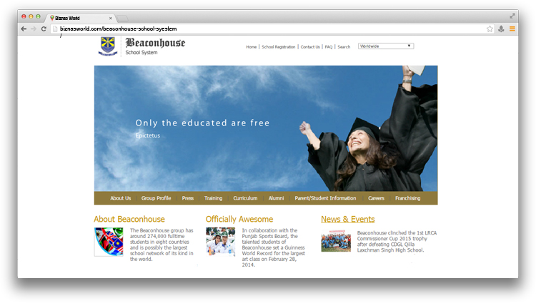 Beaconhouse School System - Biznas World