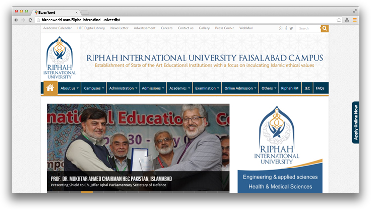 Ripha International University - Biznas World