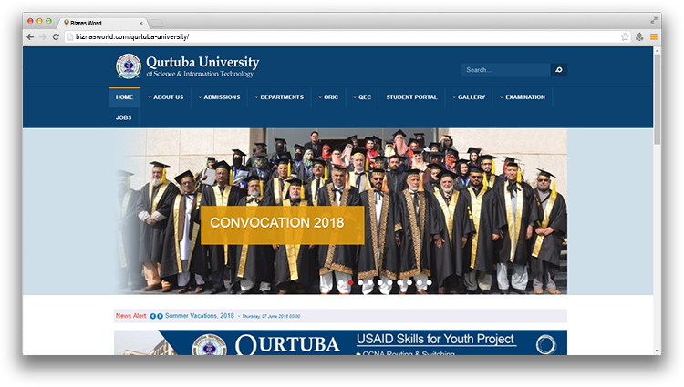 Qurtuba University - Biznas World