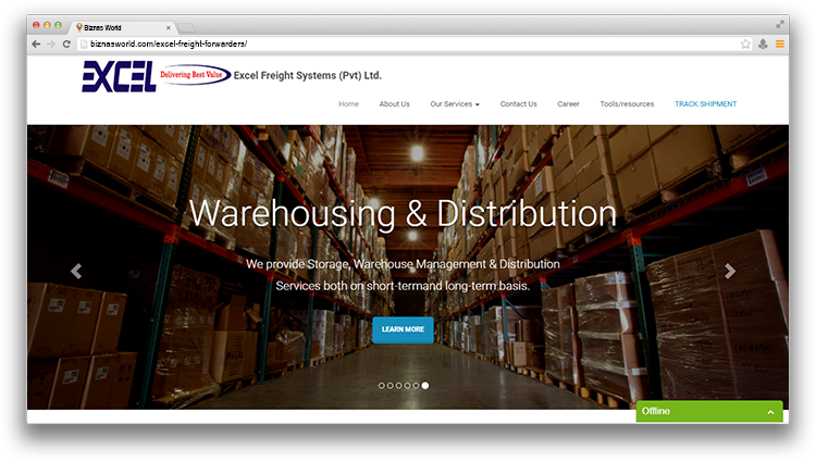 Excel Freight Forwarders - Biznas World
