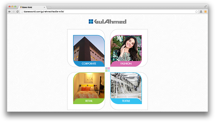 Gul Ahmed Textile Mills - Biznas World