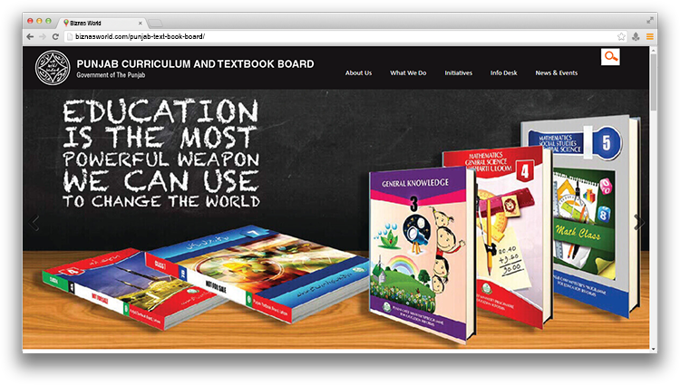 Punjab Text Book Board - Biznas World