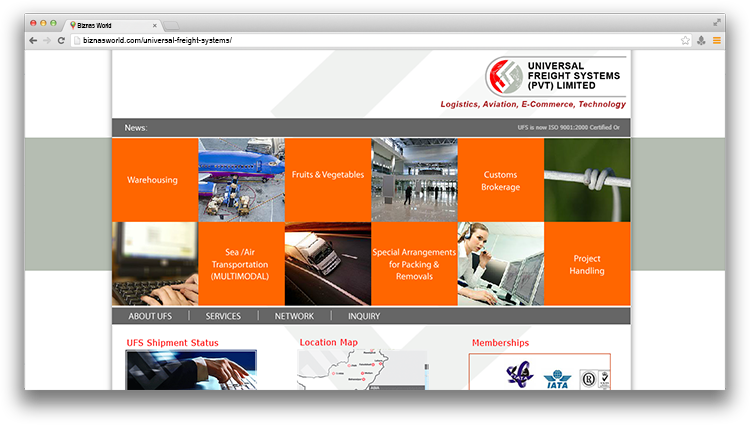 Universal Freight Systems - Biznas World
