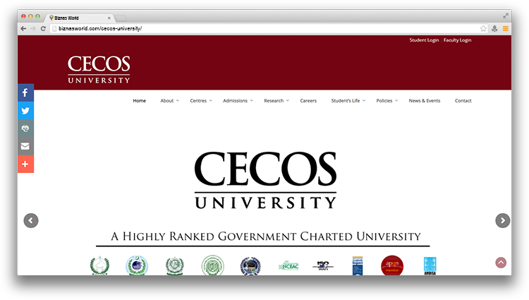 CECOS University - Biznas World