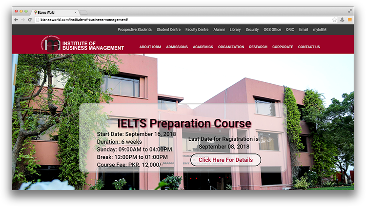 Institute Of Business Management - Biznas World