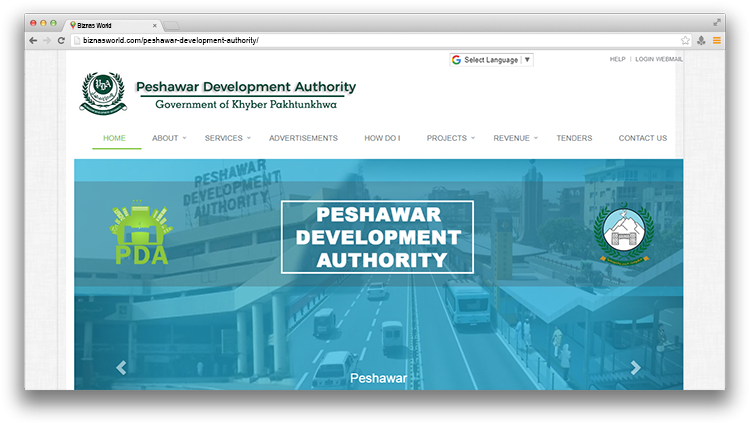 Peshawar Development Authority - Biznas World