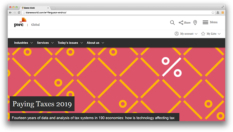 A F FERGUSON and CO - Biznas World