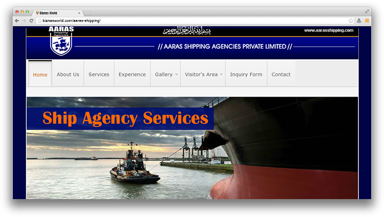 AARAS SHIPPING - Biznas World