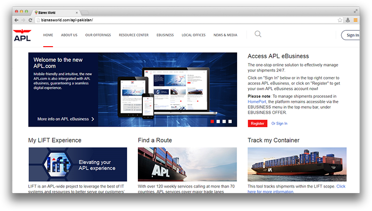 Apl Pakistan - Biznas World