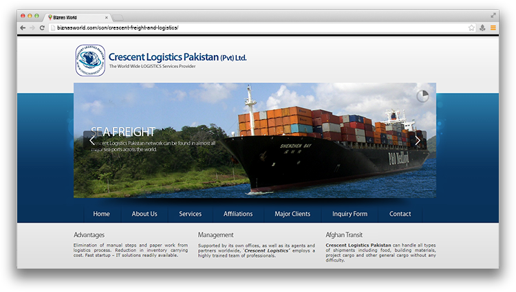 Crescent Freight and Logistics - Biznas World