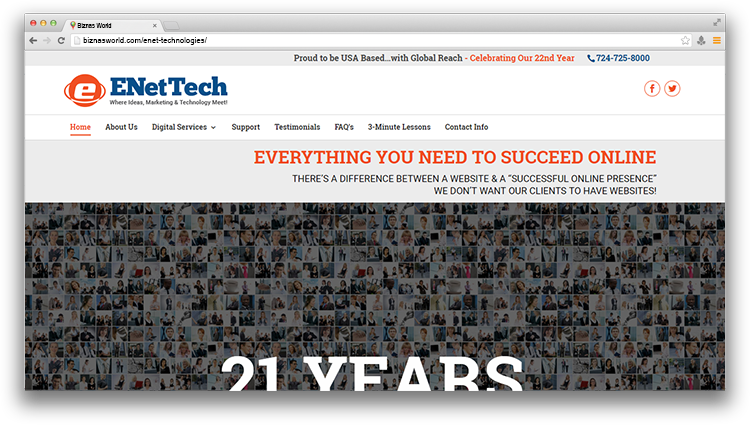 Enet Technologies - Biznas World