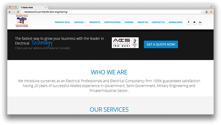 Transfo Tech Engineering - Biznas World