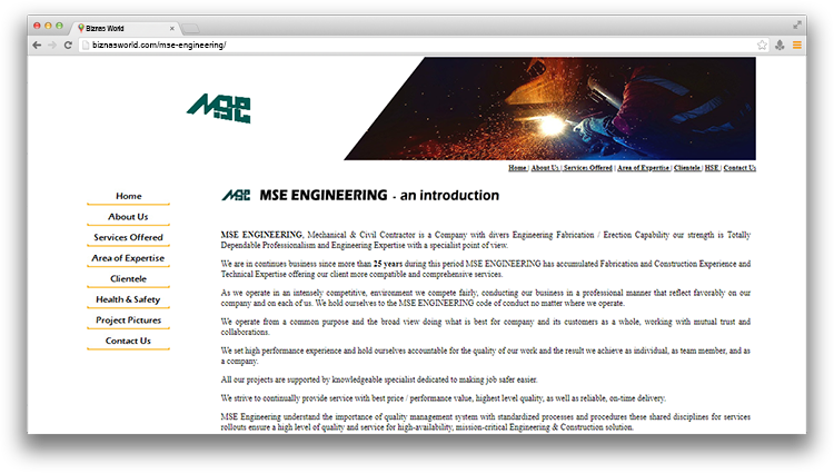 MSE Engineering - Biznas World