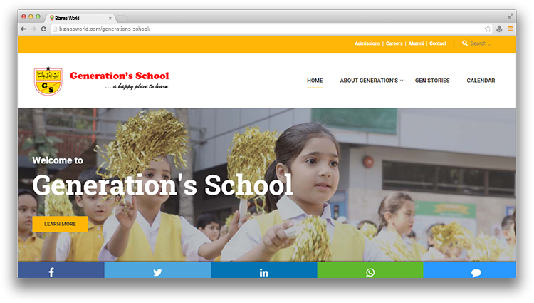 Generations School - Biznas World