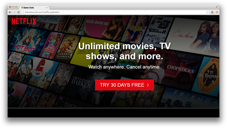 Netflix Pakistan - Biznas World