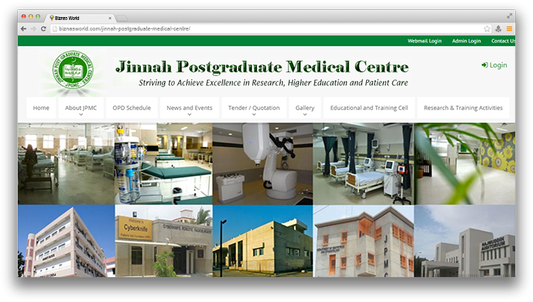 Jinnah Postgraduate Medical Centre - Biznas World