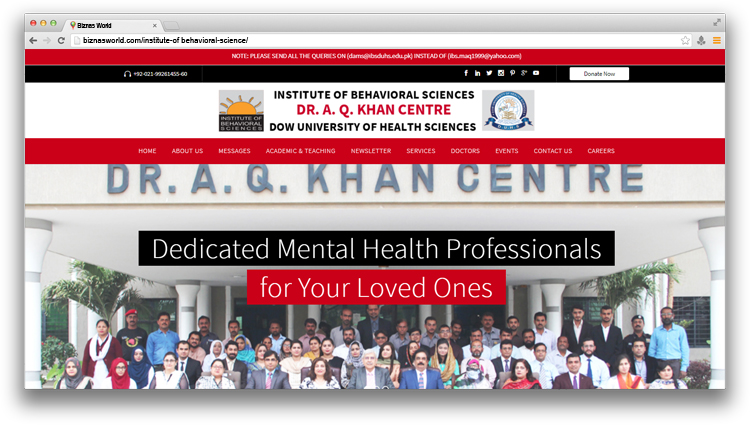 Institute Of Behavioral Science - Biznas World