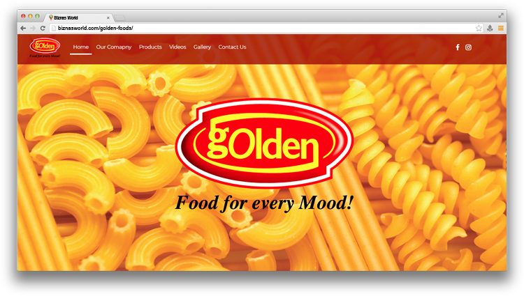 Golden Foods - Biznas World