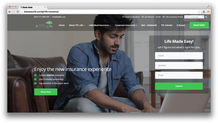 Tpl Life Insurance - Biznas World