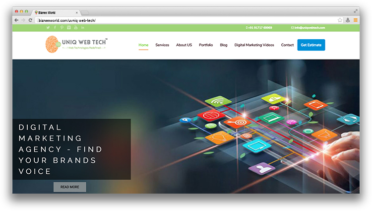 Uniq Web Tech - Biznas World